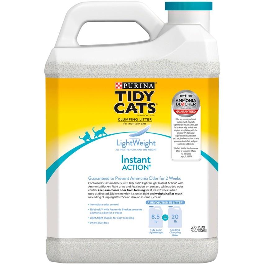 Tidy Cats LightWeight Instant Action Multi-Cat Clumping Littler - Deer ...