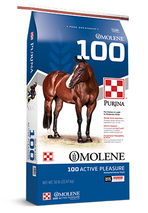 Purina® Omolene #100® Active Pleasure Horse Feed - Deer Park, NY - The ...